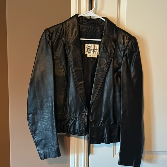 Berman'S | Jackets & Coats | Vintage Leather Jacket By Bermans | Poshmark